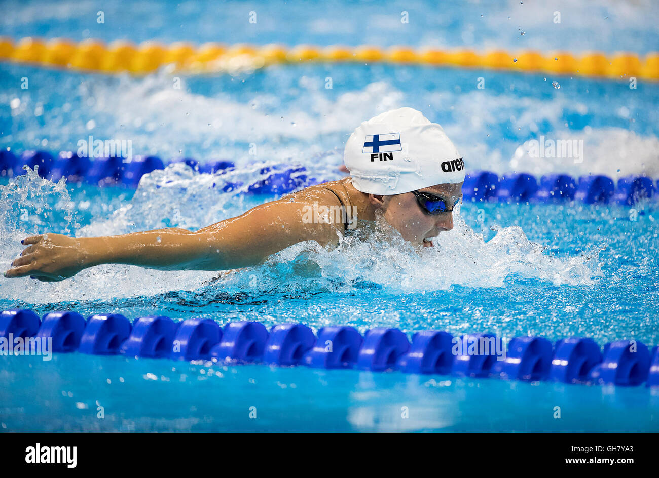 Rio de Janeiro, RJ, Brazil. 8th Aug, 2016. OLYMPICS SWIMMING: Tanja ...