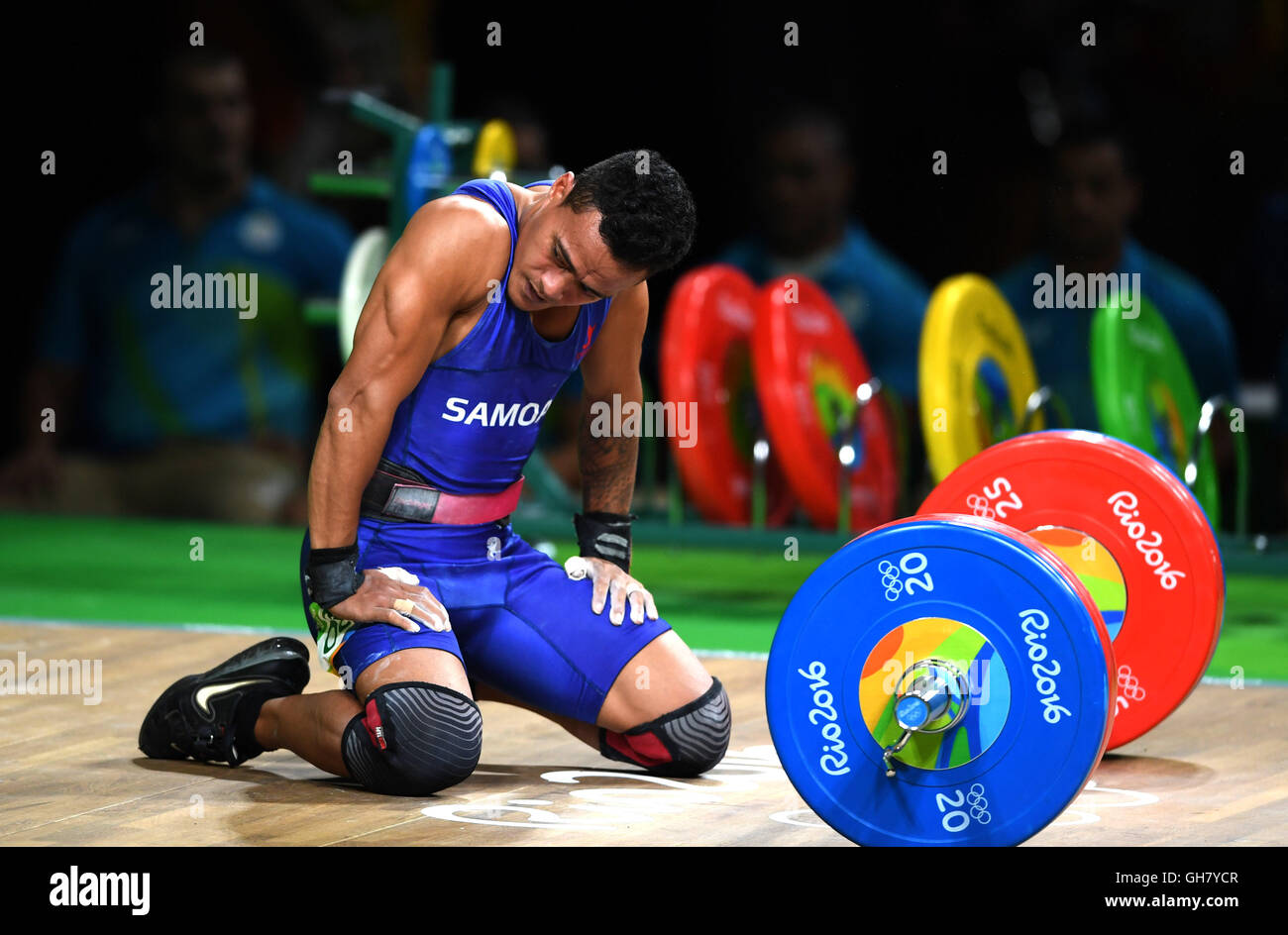 Rio De Janeiro, Brazil. 8th Aug, 2016. Nevo Ioane Vaipava of Samoa ...