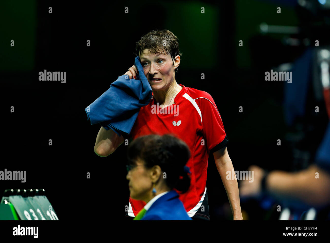 RIO DE JANEIRO, RJ - 08.08.2016: OLYMPICS 2016 TABLE TENNIS - CHENG I ...