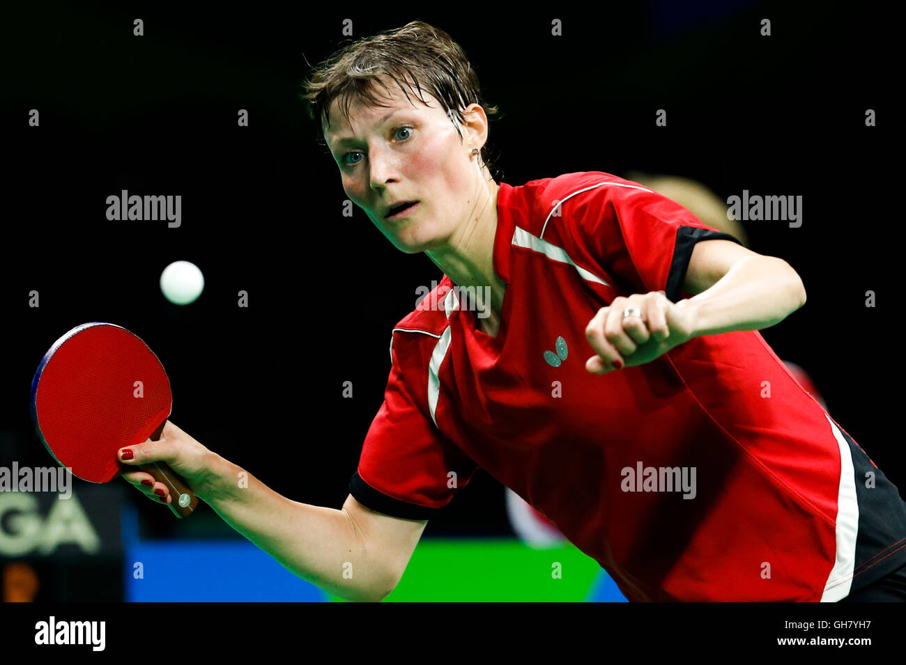 RIO DE JANEIRO, RJ - 08.08.2016: OLYMPICS 2016 TABLE TENNIS - CHENG I ...