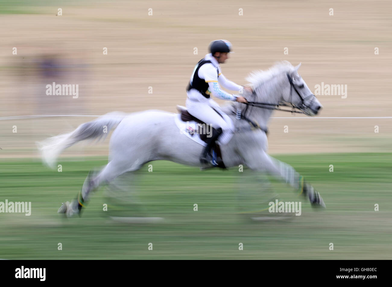 Rio de Janeiro, Brazil. 8th Aug, 2016. Shane Rose of Australia on horse ...