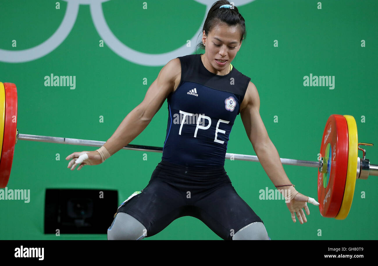 Rio De Janeiro, Brazil. 8th Aug, 2016. Kuo Hsing-Chun of Chinese Taipei ...