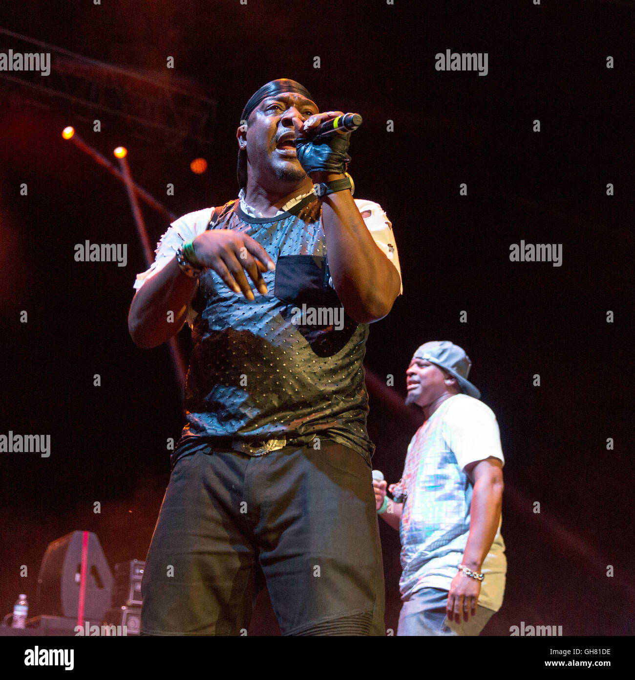 Tinley Park, Illinois, USA. 5th Aug, 2016. COREY JOHNSON (COLDHARD) and ...