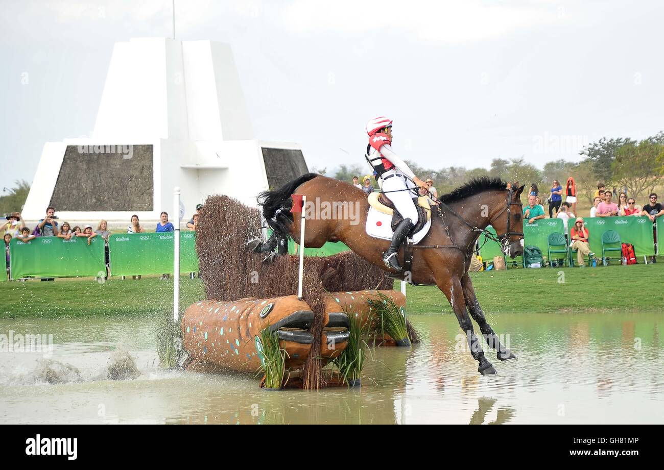 Rio de Janeiro, Brazil. 8th August, 2016. Fence 29b. Yoshiaki Oiwa (JPN ...