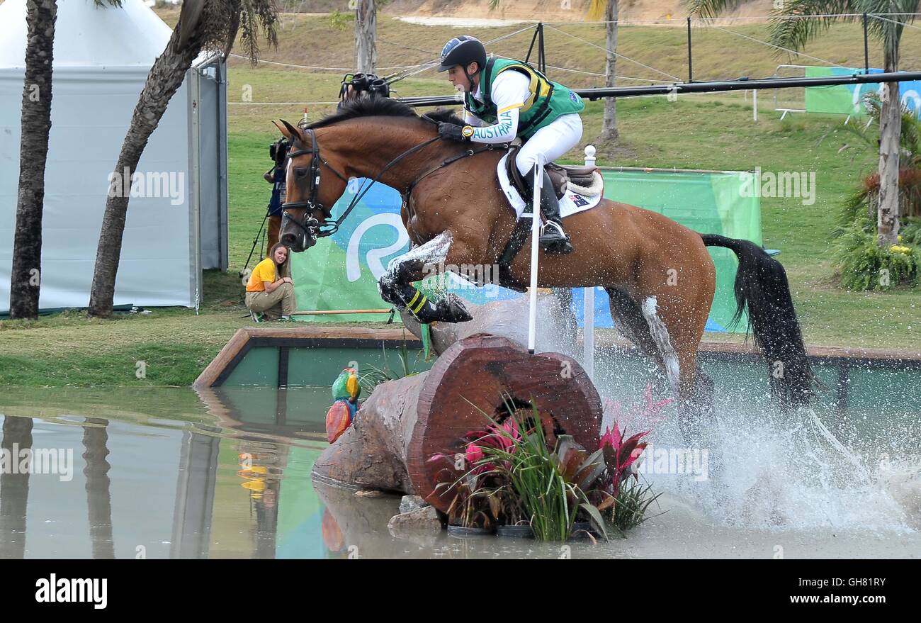 Rio de Janeiro, Brazil. 8th August, 2016. Fence 4c. Sam Griffiths (AUS ...