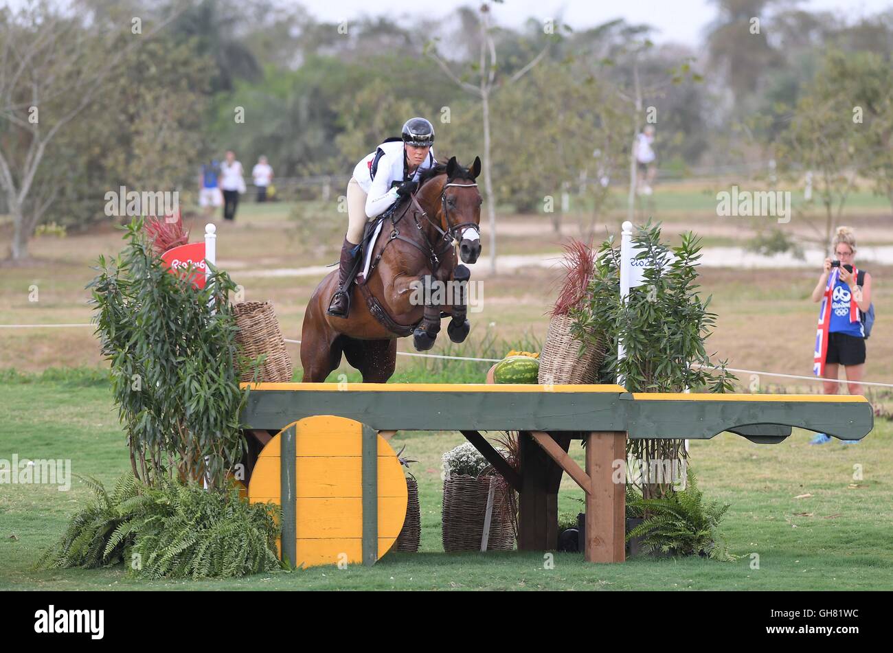 Rio de Janeiro, Brazil. 8th August, 2016. Fence 27. Rebecca Howard (CAN ...