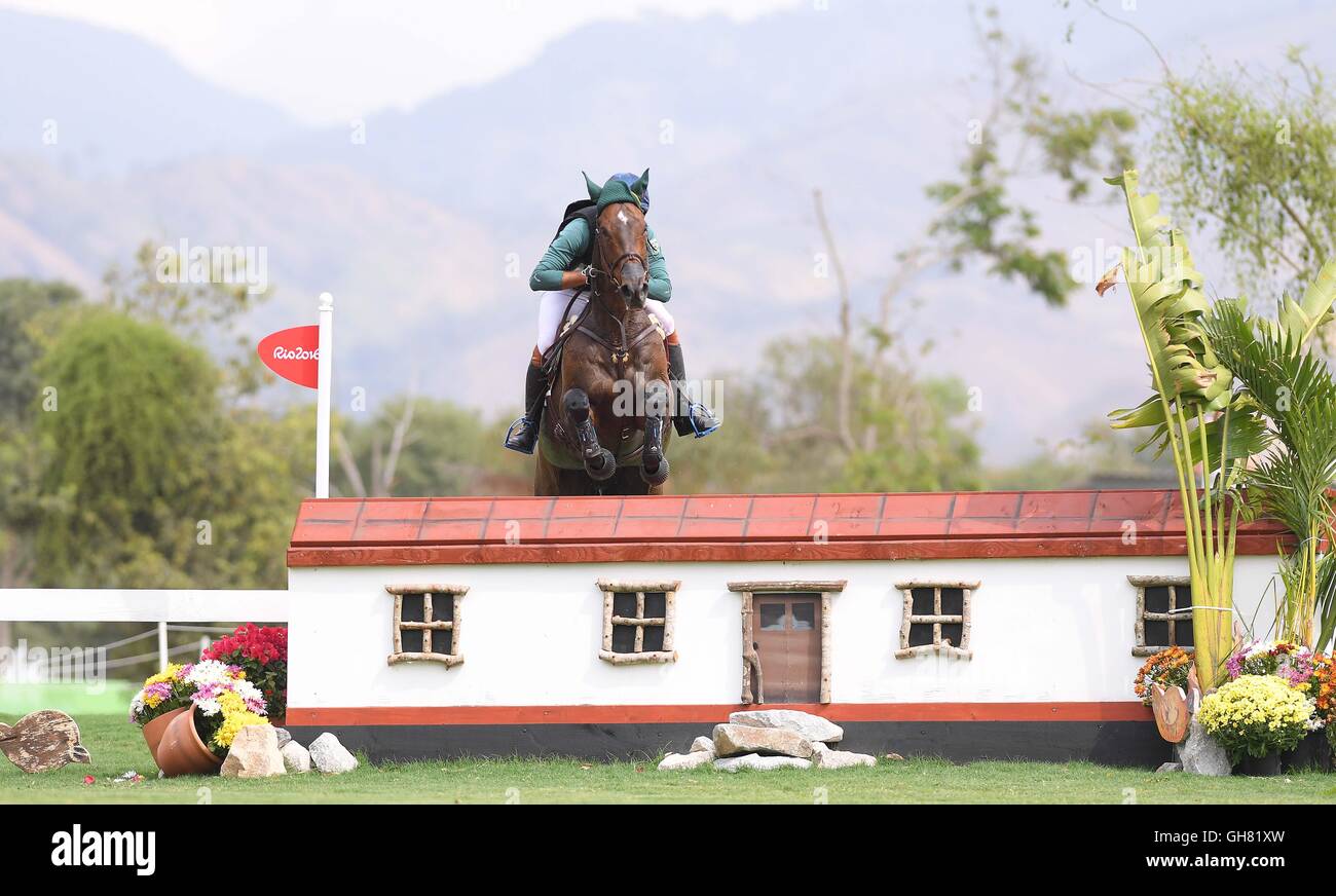 Rio de Janeiro, Brazil. 8th August, 2016. Fence 23. Carlos Parro (BRA ...