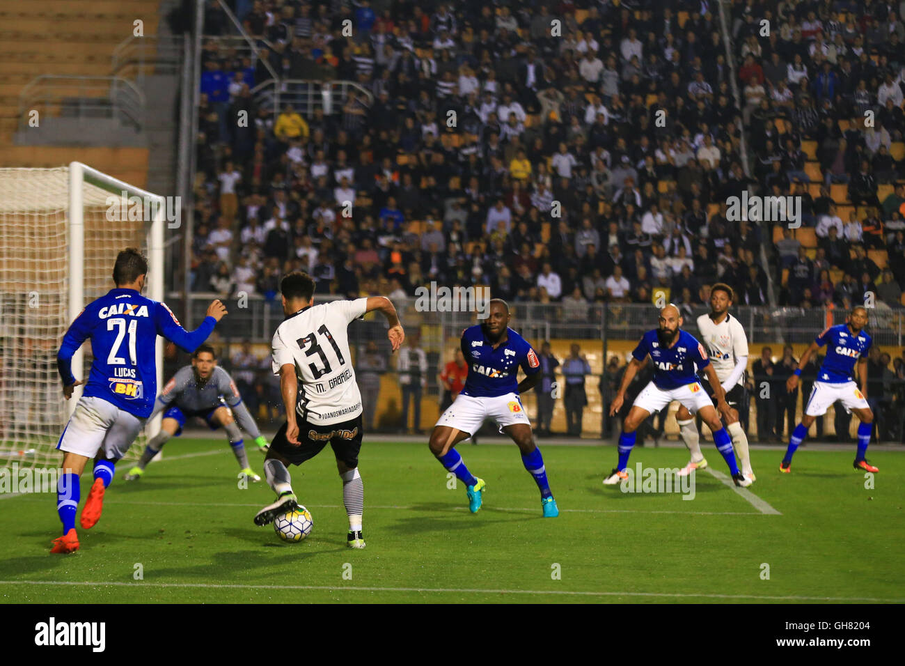 SÃO PAULO, SP - 08.08.2016: CORINTHIANS X CRUZEIRO - The Marquinhos ...