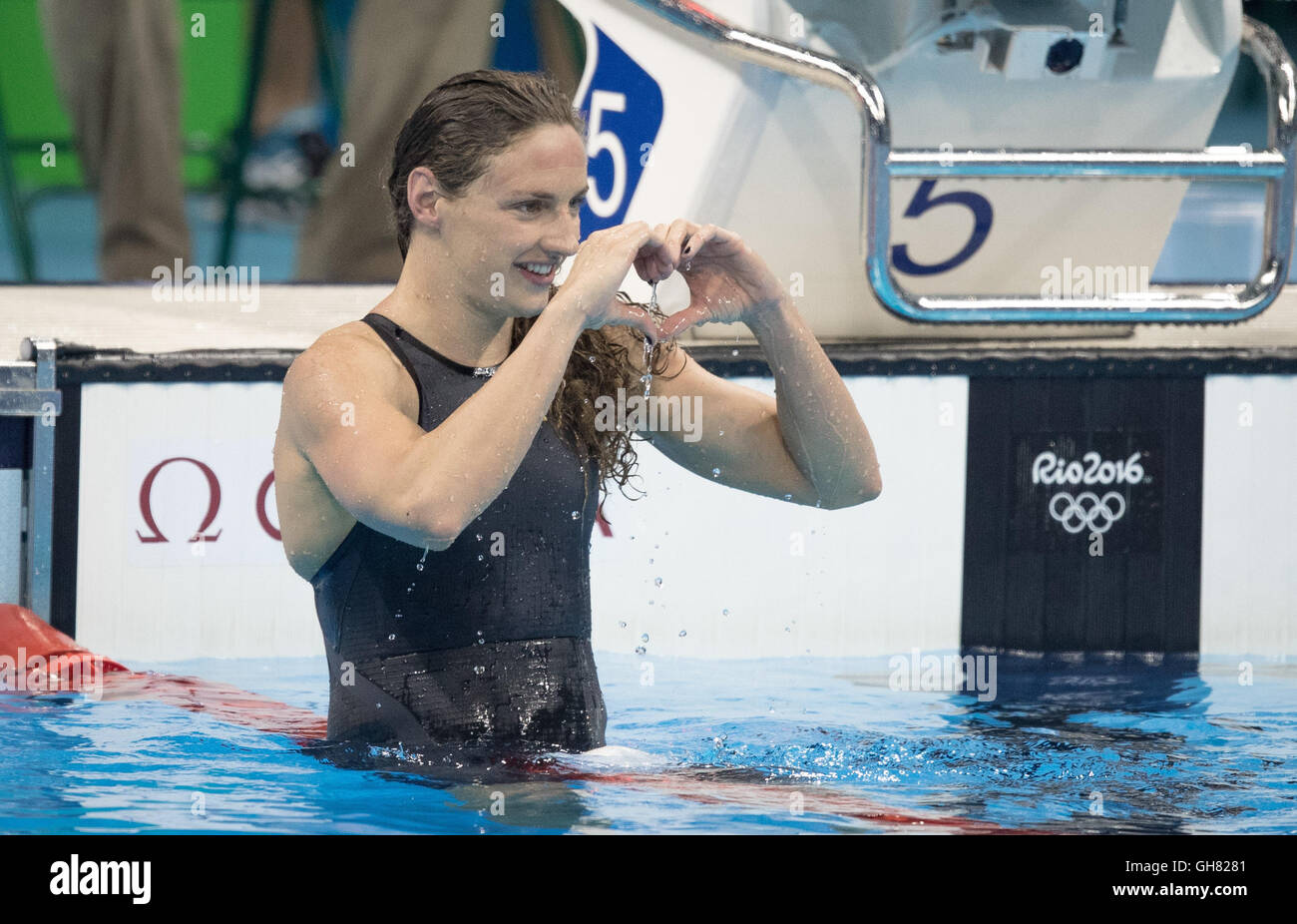 Rio de Janeiro, Brazil. 8th August, 2016. Katinka Hosszu (HUN) during ...