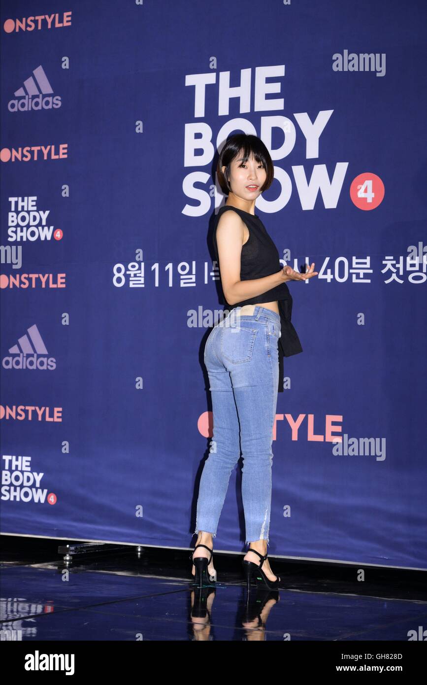 Seoul, Korea. 08th Aug, 2016. Jeong an Chae, Lee Mi do, Stephanie and ...