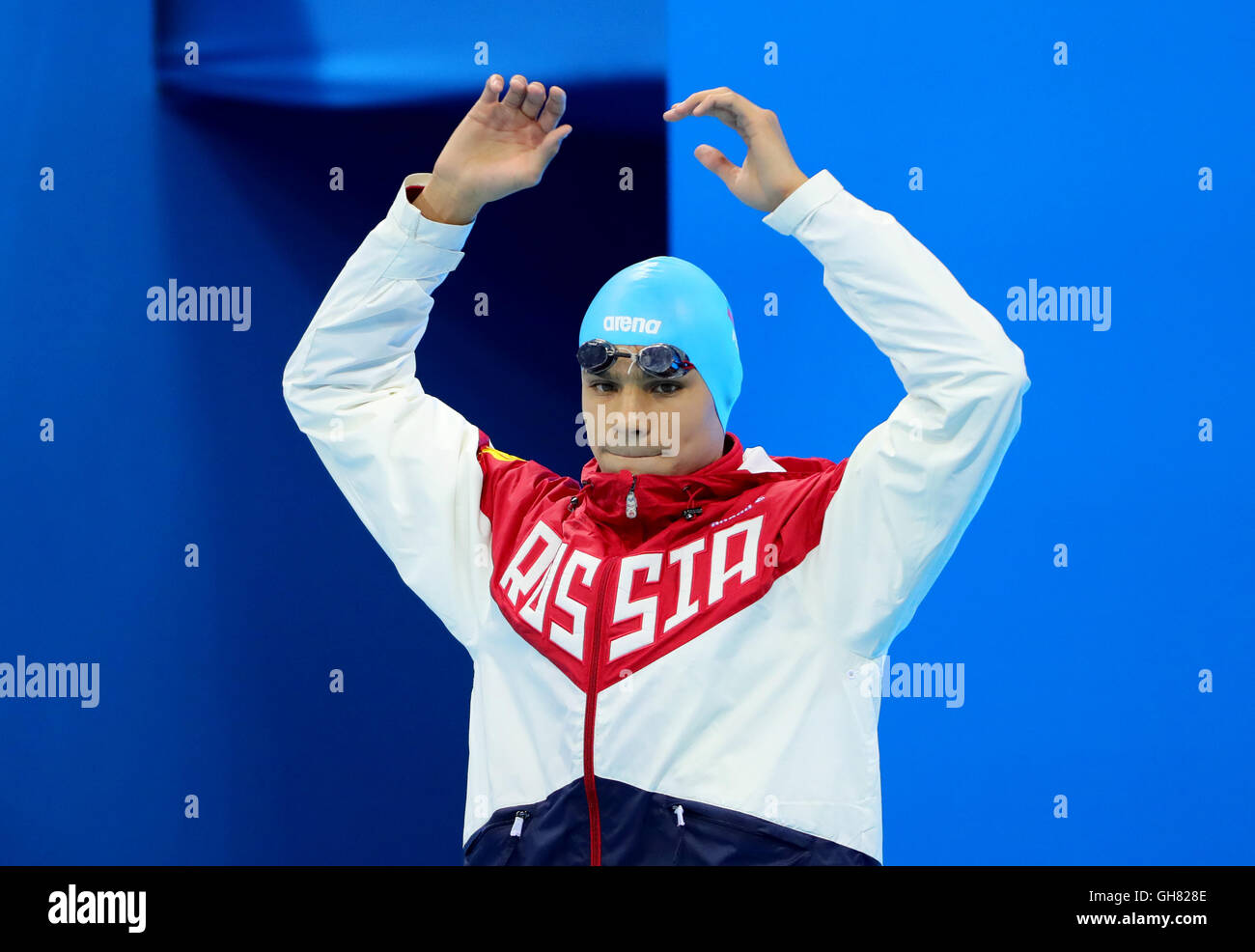 Rio de Janeiro, Brazil. 8th Aug, 2016. Evgeny Rylov of Russia competes ...