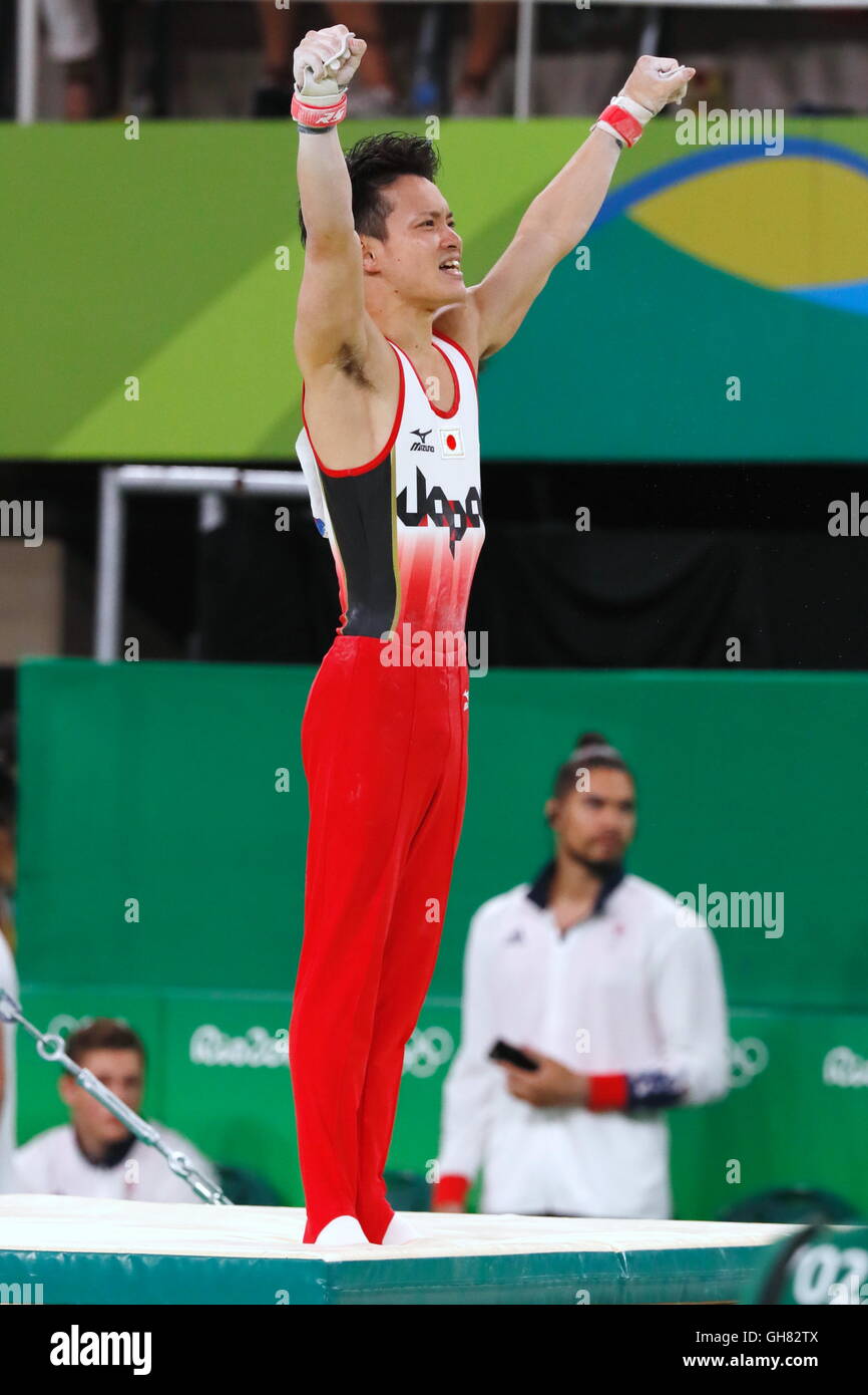 Rio de Janeiro, Brazil. 8th Aug, 2016. Yusuke Tanaka (JPN) Artistic Gymnastics : Men's Final ...