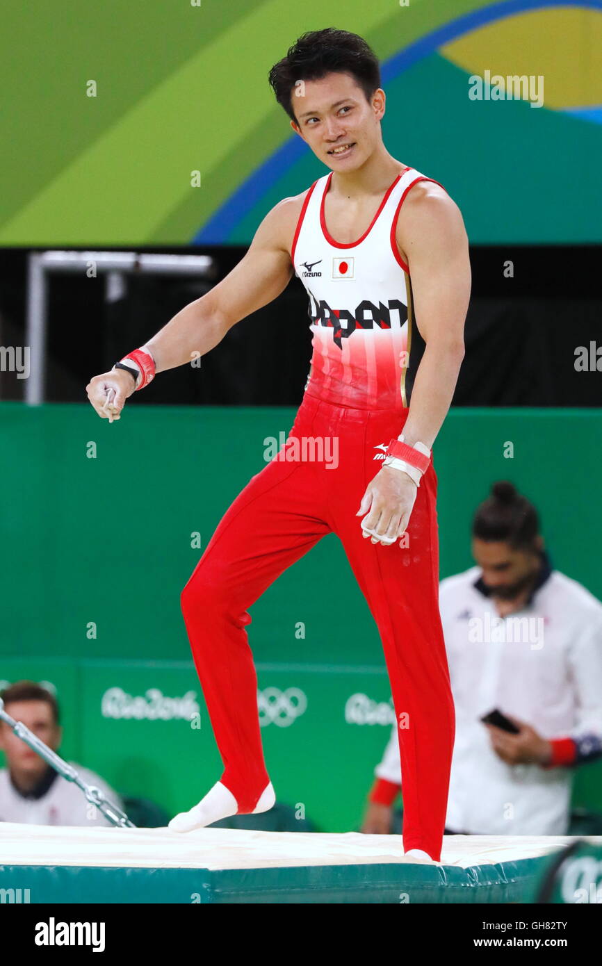 Rio de Janeiro, Brazil. 8th Aug, 2016. Yusuke Tanaka (JPN) Artistic Gymnastics : Men's Final ...