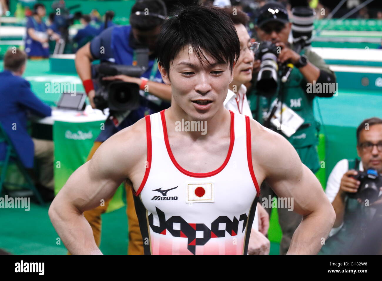 Rio de Janeiro, Brazil. 8th Aug, 2016. Kohei Uchimura (JPN) Artistic ...