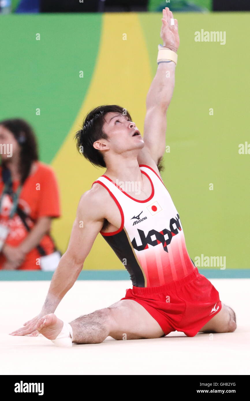 Rio de Janeiro, Brazil. 8th Aug, 2016. Kohei Uchimura (JPN) Artistic Gymnastics : Men's Final ...