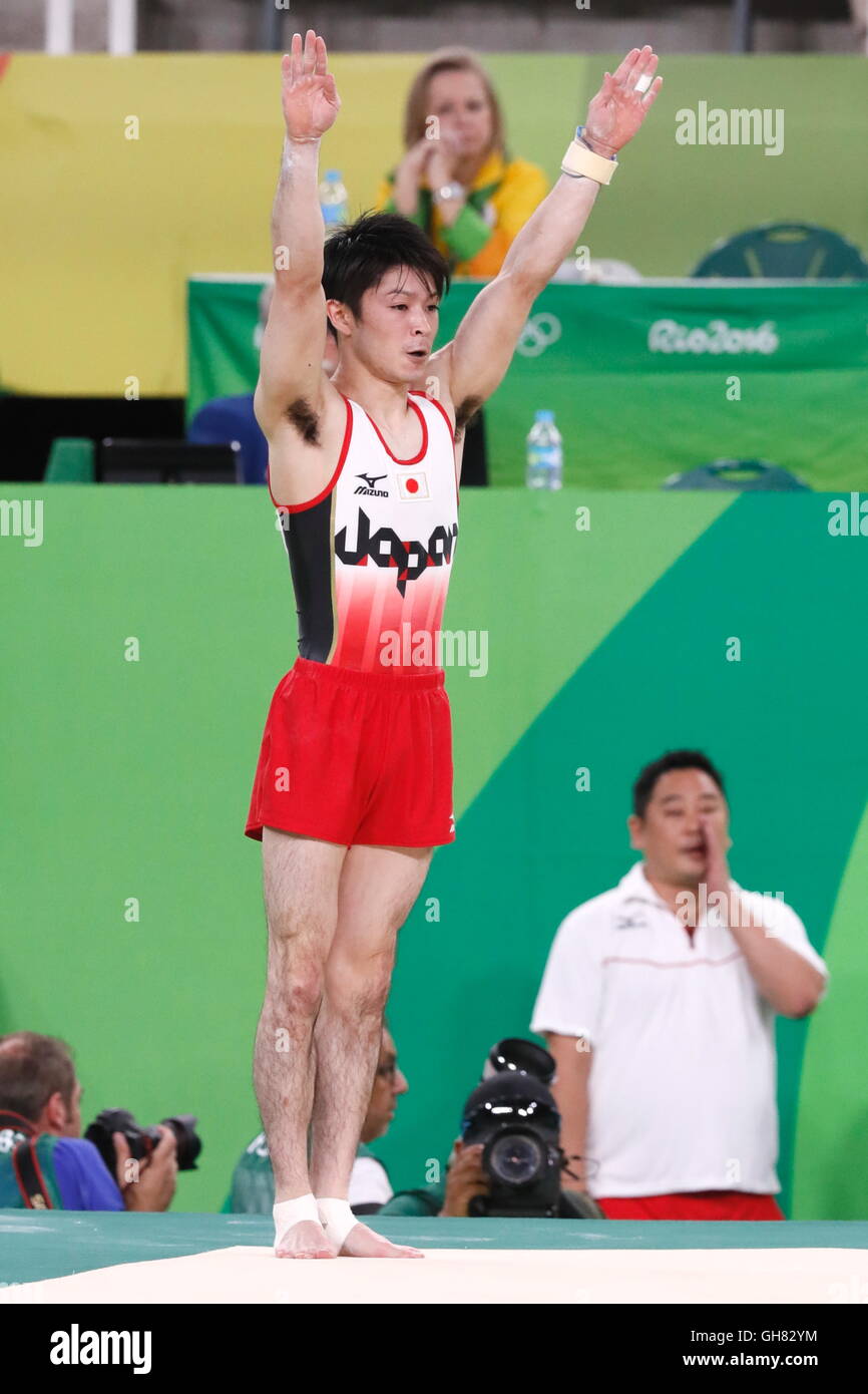 Rio de Janeiro, Brazil. 8th Aug, 2016. Kohei Uchimura (JPN) Artistic ...