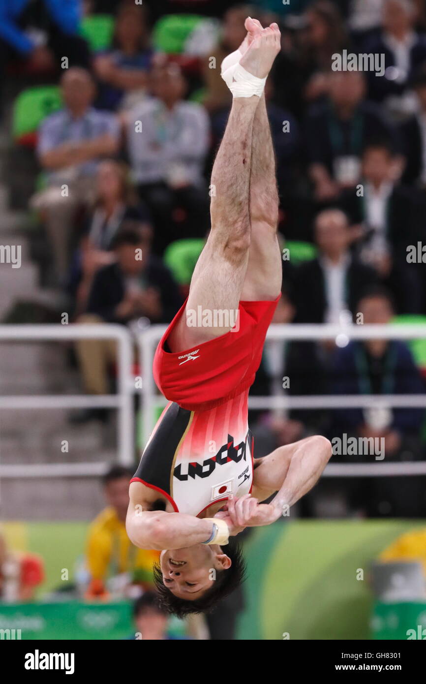 Rio de Janeiro, Brazil. 8th Aug, 2016. Kohei Uchimura (JPN) Artistic ...