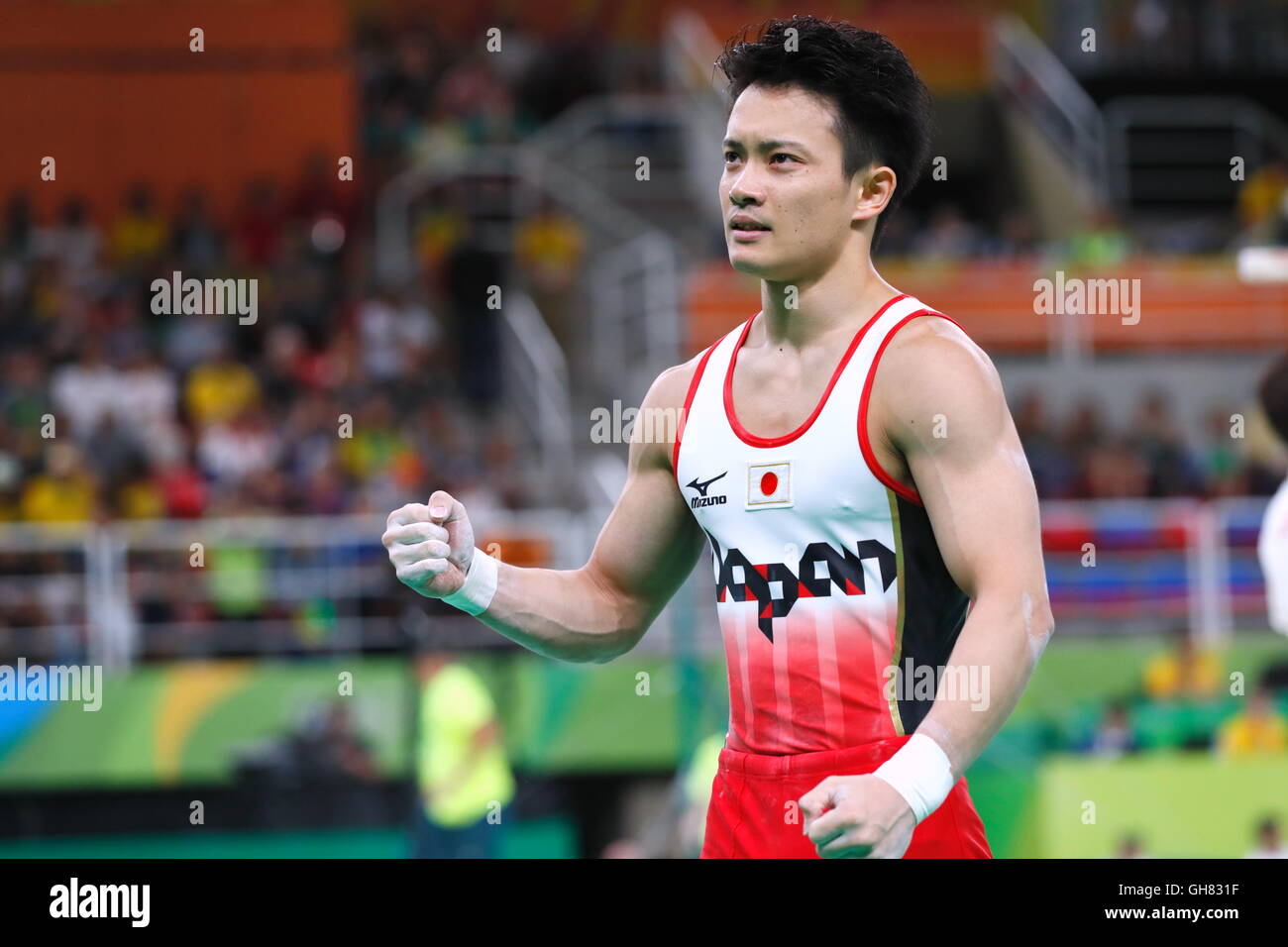 Rio de Janeiro, Brazil. 8th Aug, 2016. Yusuke Tanaka (JPN) Artistic Gymnastics : Men's Final ...