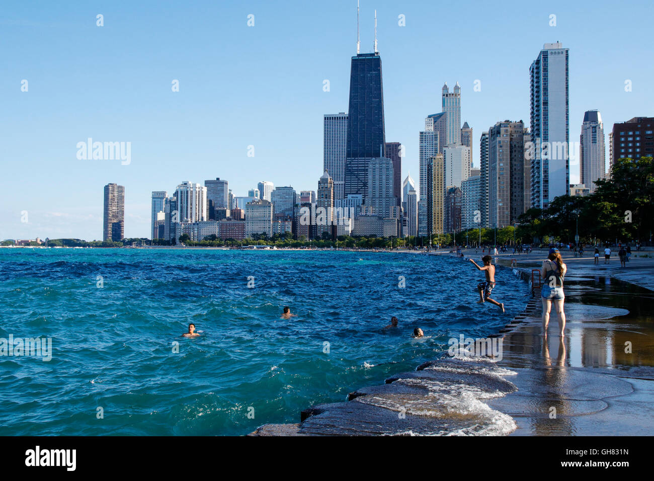 Chicago il usa 8th august hi-res stock photography and images - Alamy