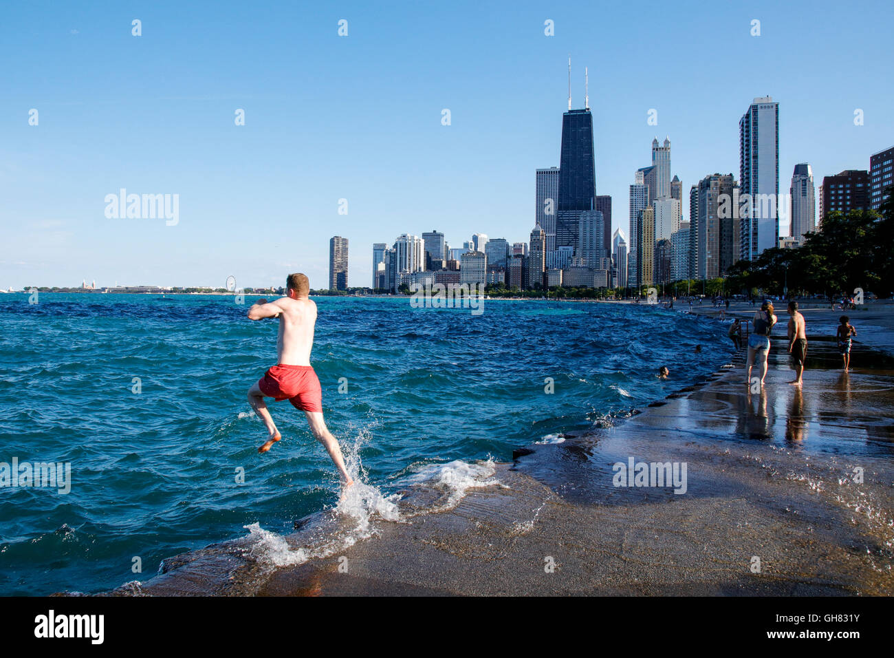 Chicago il usa 8th august hi-res stock photography and images - Alamy