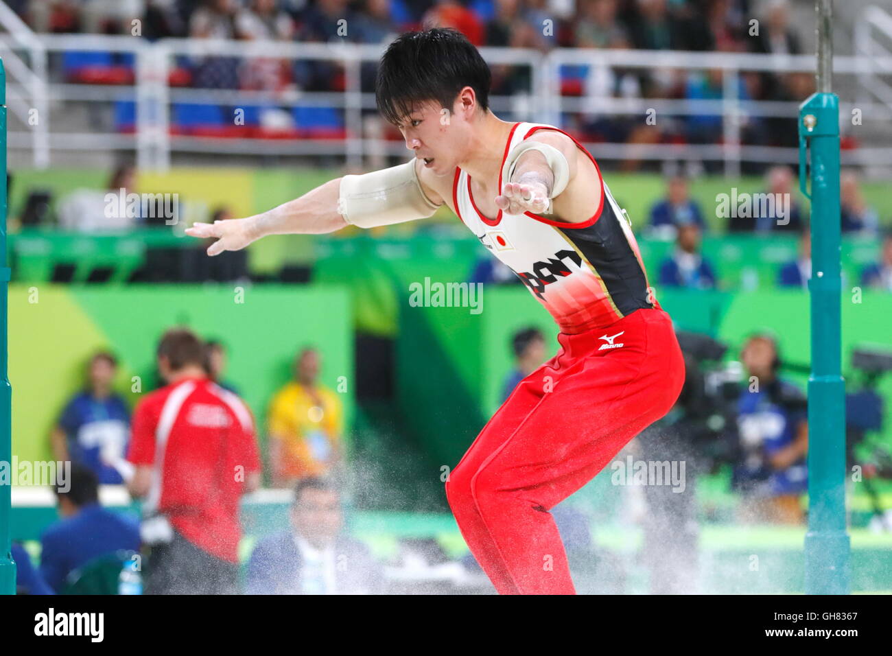 Rio de Janeiro, Brazil. 8th Aug, 2016. Kohei Uchimura (JPN) Artistic ...
