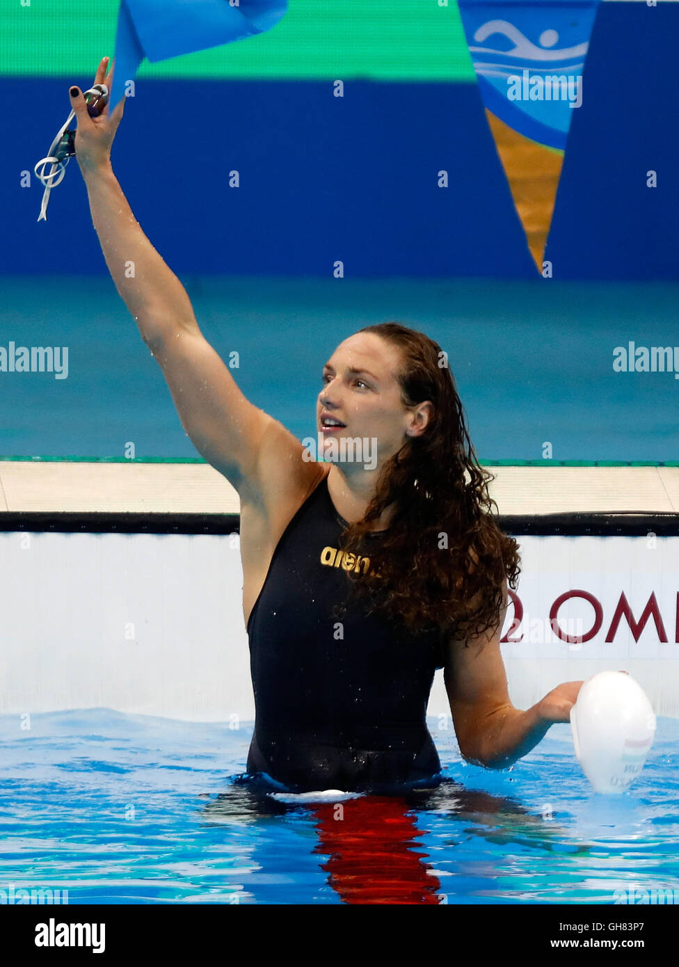 Rio de Janeiro, Brazil. 8th August, 2016. Hungary's Katinka Hosszu ...