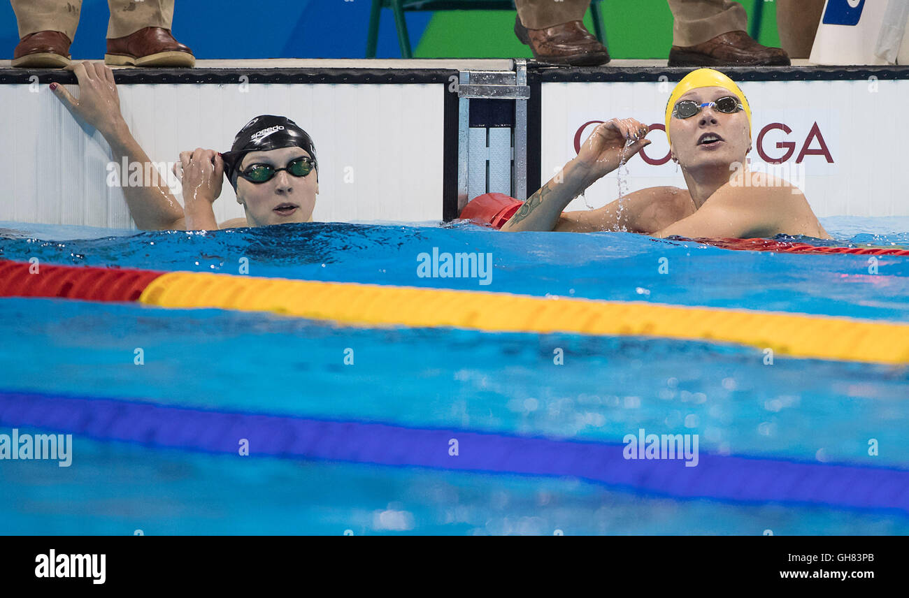 Rio de Janeiro, RJ, Brazil. 8th Aug, 2016. OLYMPICS SWIMMING: Katie ...