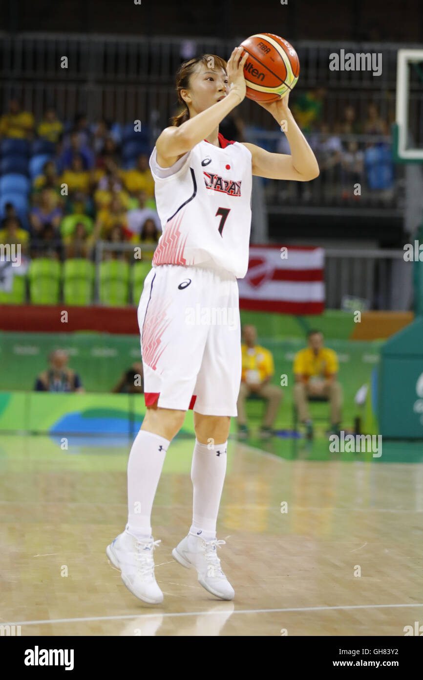 Rio de Janeiro, Brazil. 8th Aug, 2016. Mika Kurihara (JPN) Basketball : Women's Preliminary ...