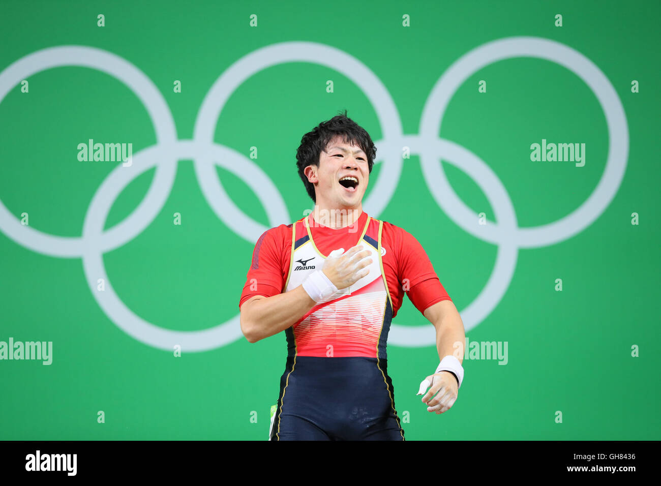 Rio de Janeiro, Brazil. 8th Aug, 2016. Yosuke Nakayama (JPN) Weightlifting : Men's 62kg at ...