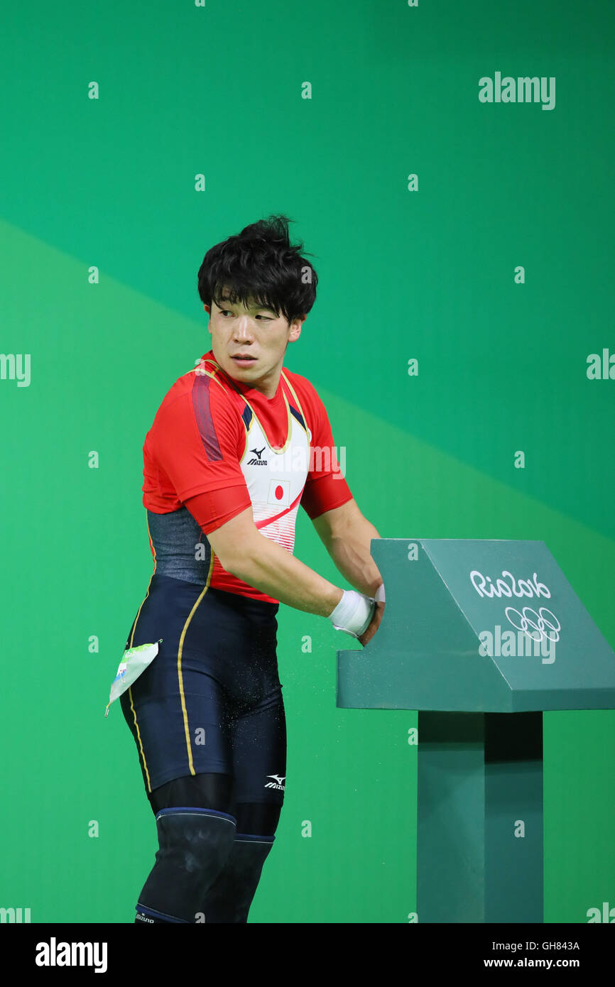Rio de Janeiro, Brazil. 8th Aug, 2016. Yosuke Nakayama (JPN) Weightlifting : Men's 62kg at ...