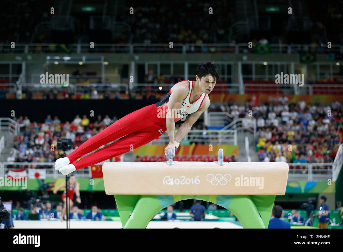 Rio de Janeiro, Brazil. 8th Aug, 2016. Kohei Uchimura (JPN) Artistic ...