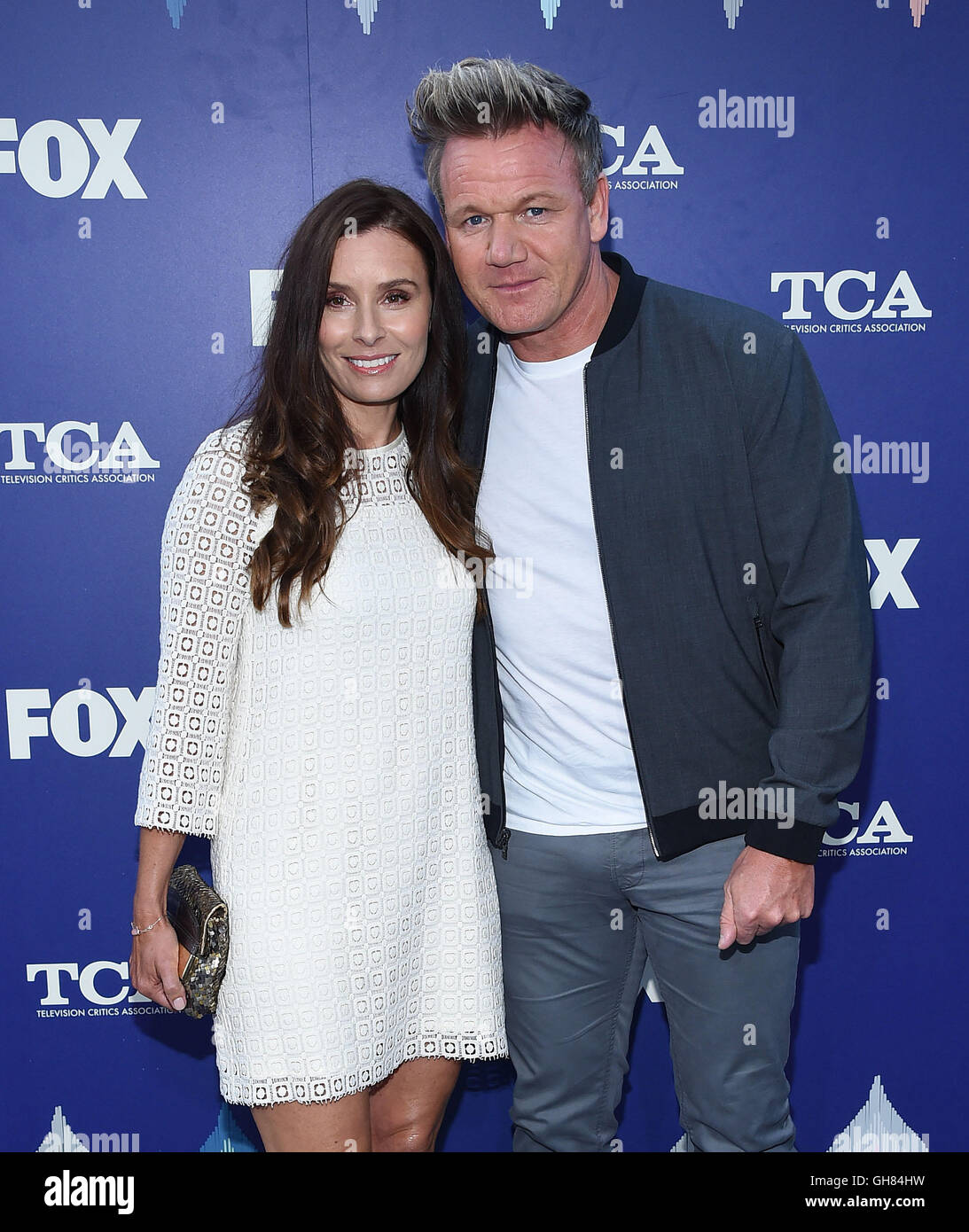West Hollywood, California, USA. 8th Aug, 2016. Gordon Ramsay & Tana ...