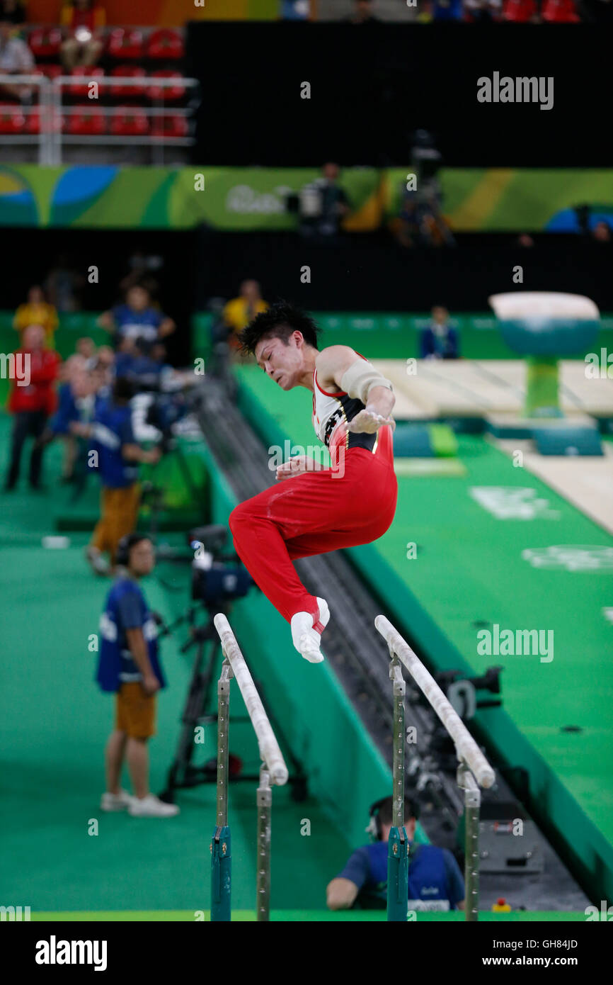 Rio de Janeiro, Brazil. 8th Aug, 2016. Kohei Uchimura (JPN) Artistic ...