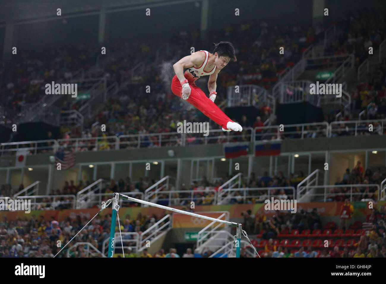 Rio de Janeiro, Brazil. 8th Aug, 2016. Kohei Uchimura (JPN) Artistic ...