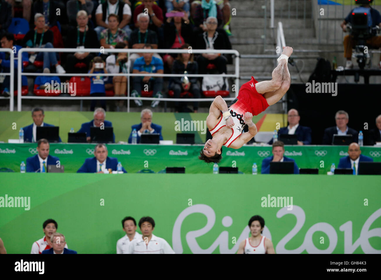 Rio de Janeiro, Brazil. 8th Aug, 2016. Kohei Uchimura (JPN) Artistic ...