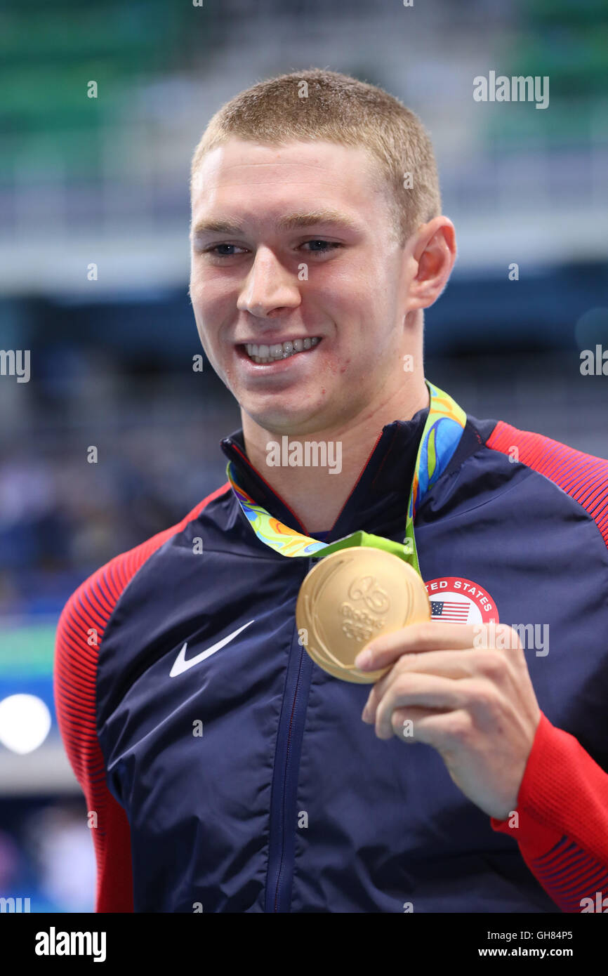 Rio de Janeiro, Brazil. 8th Aug, 2016. Ryan Murphy (USA) Swimming : Men ...