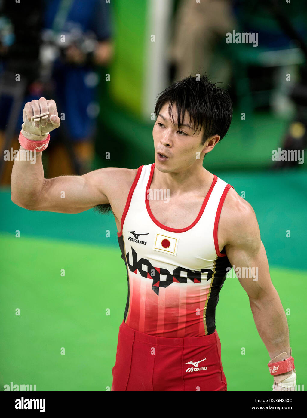 Rio de Janeiro, Brazil. 8th Aug, 2016. Kohei Uchimura (JPN) Artistic ...