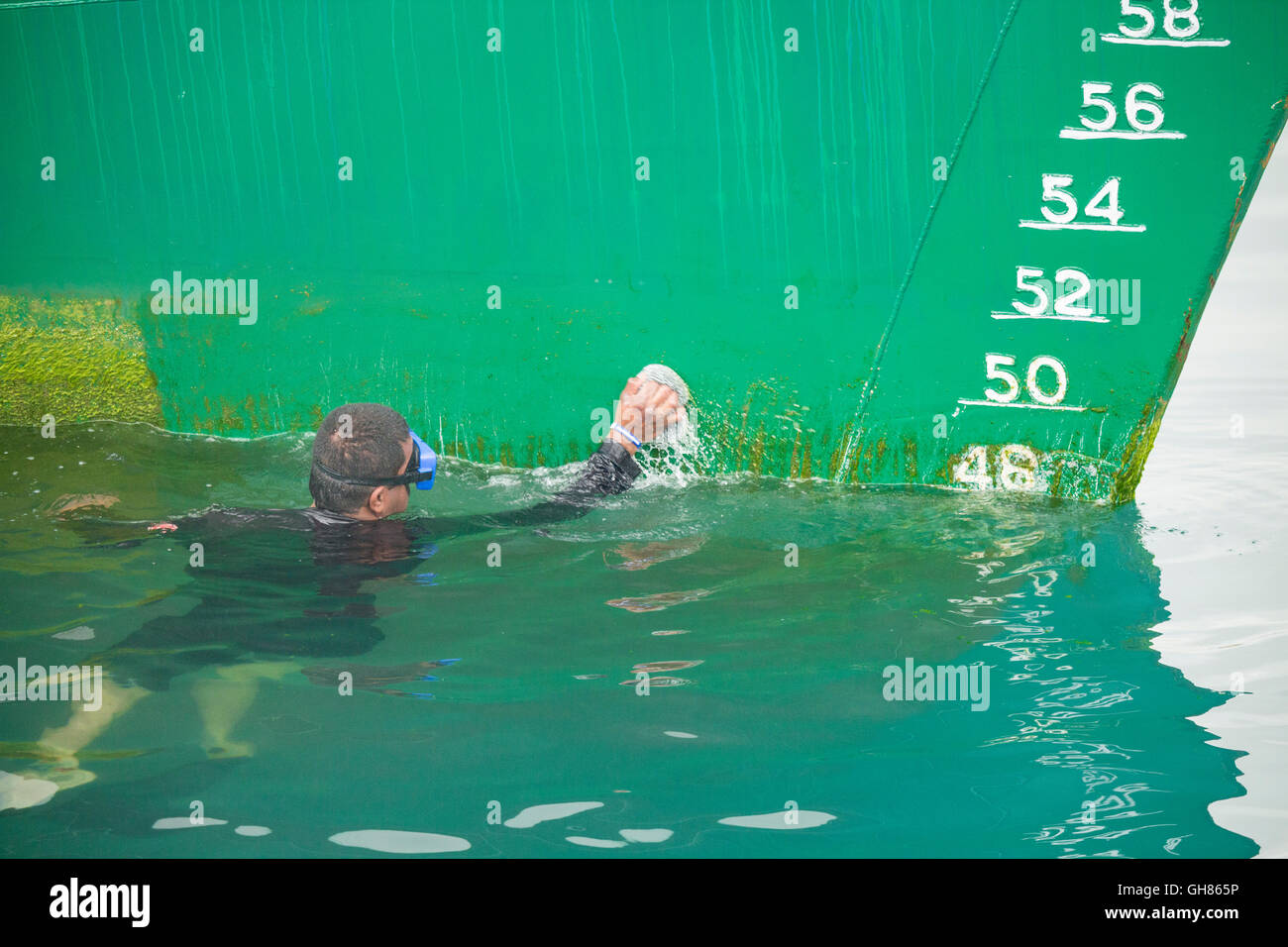 Crew climbing the rigging of Mexican navy training ship, Cuauhtemoc ...