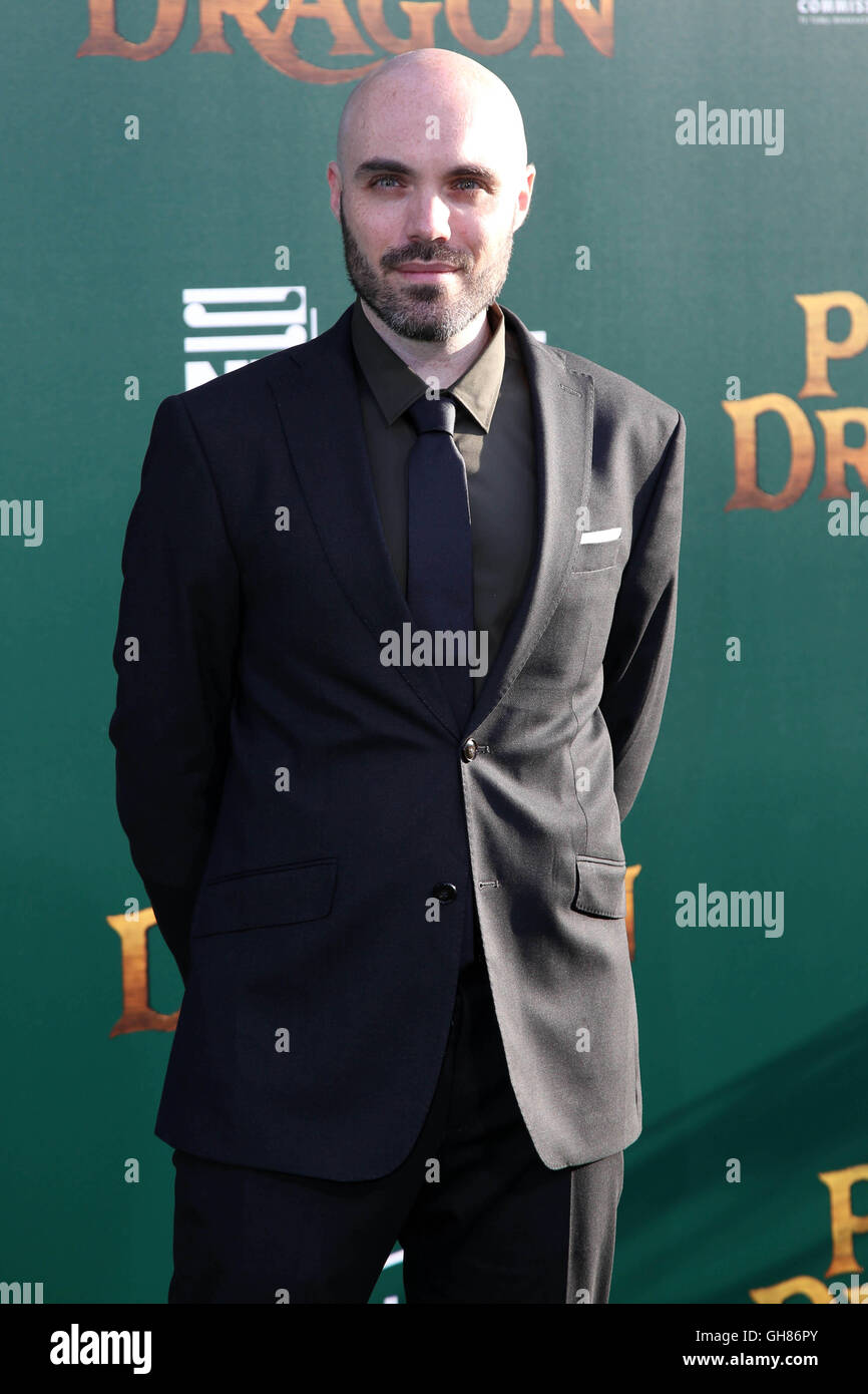 Hollywood, California, USA. 8th August, 2016. David Lowery at the ...