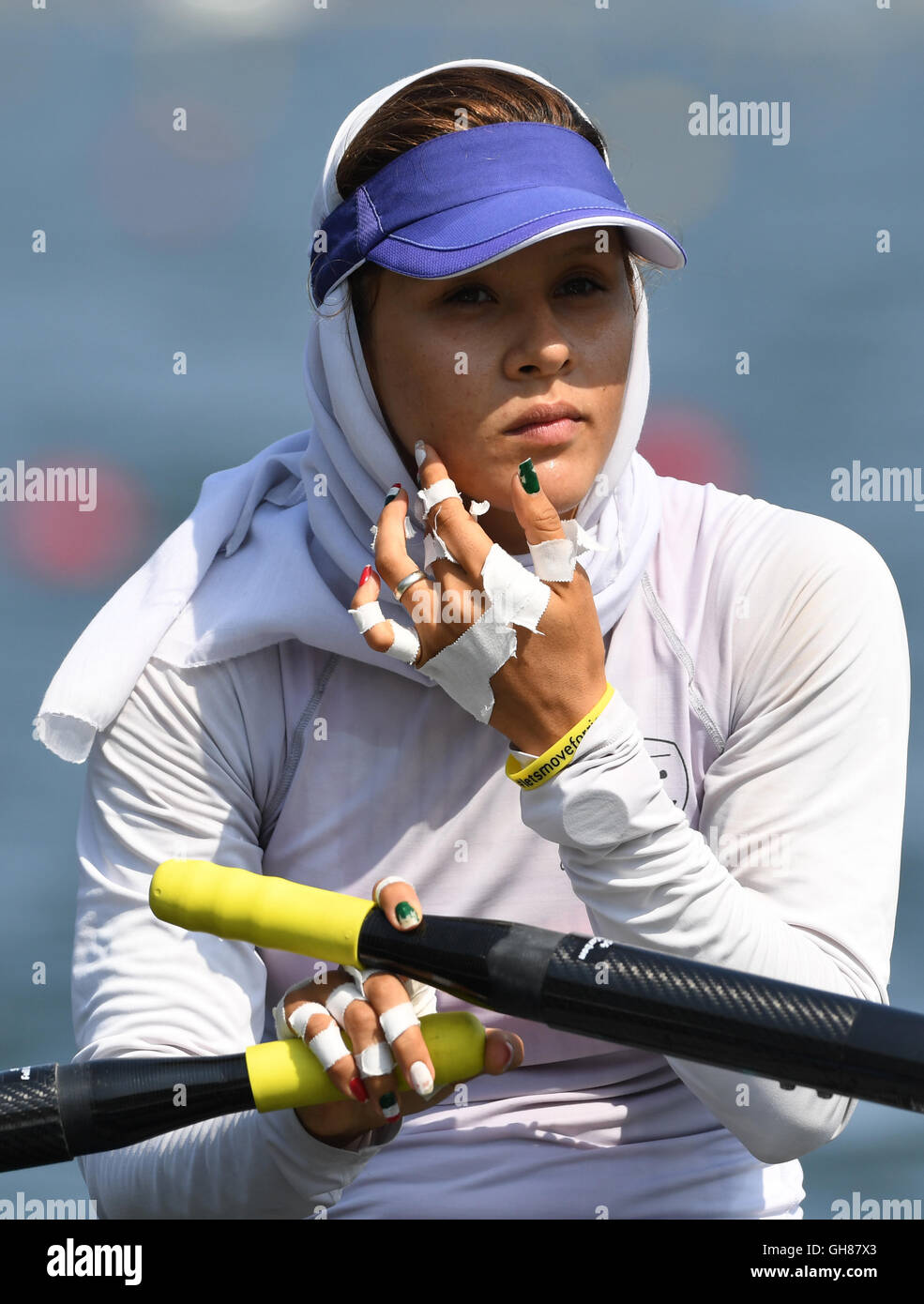 Rio de Janeiro, Brazil. 9th Aug, 2016. Mahsa Javar of Iran during the ...