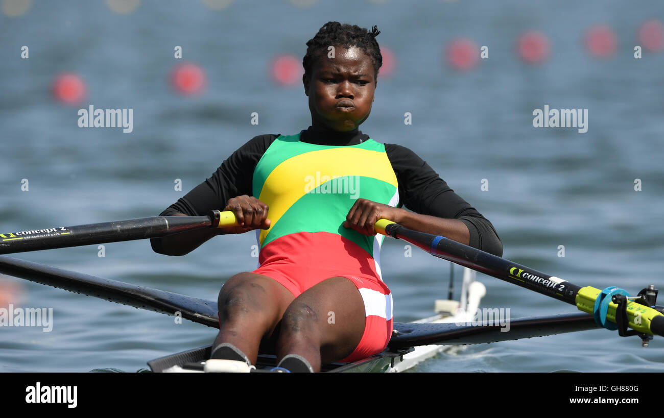 Rio de Janeiro, Brazil. 9th Aug, 2016. Akossiwa Claire Ayivon of Togo ...