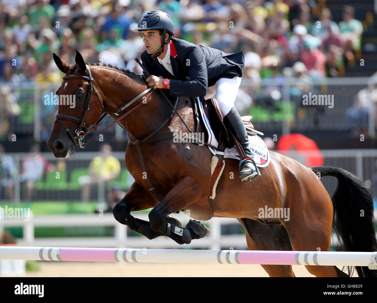 Rio de Janeiro, Brazil. 9th Aug, 2016. Astier Nicolas of France on ...