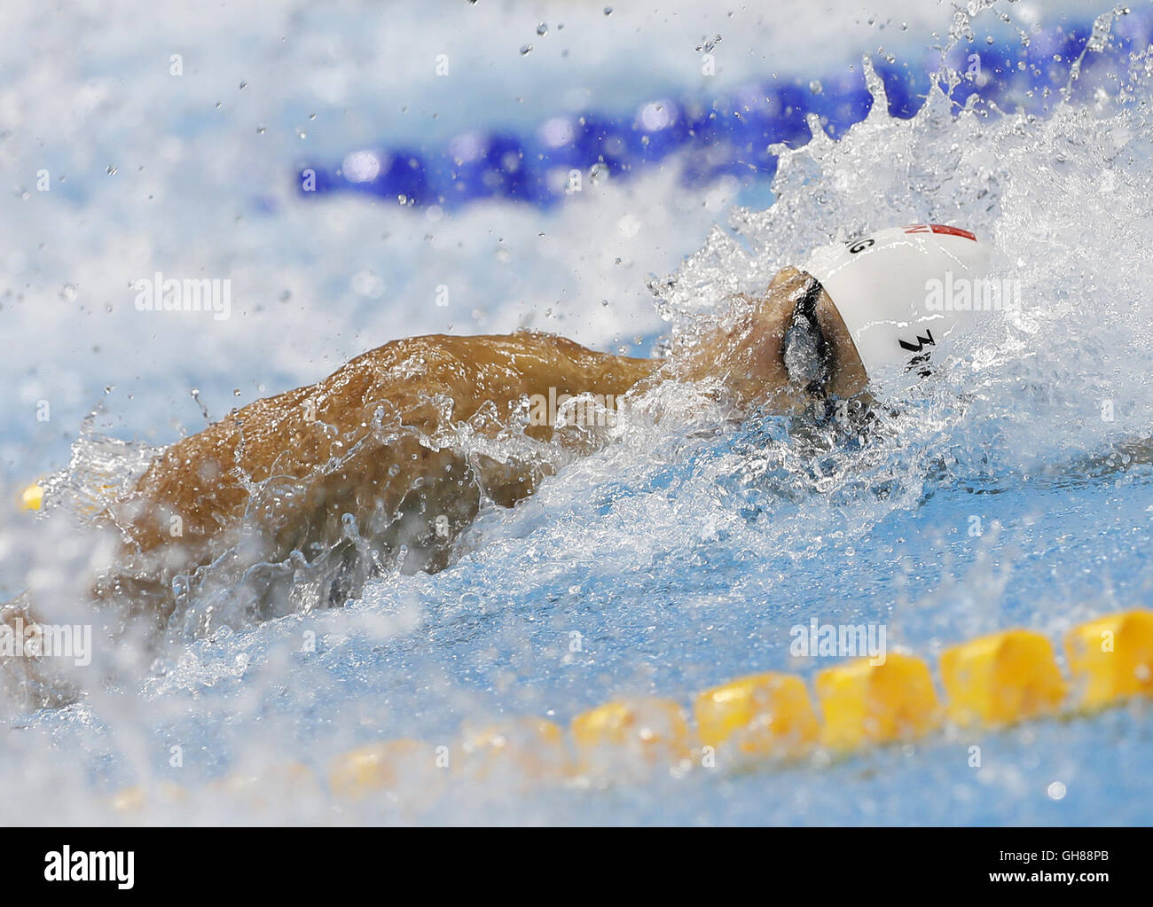 Rio de Janeiro, Brazil. 9th August, 2016. China's Ning Zetao competes ...