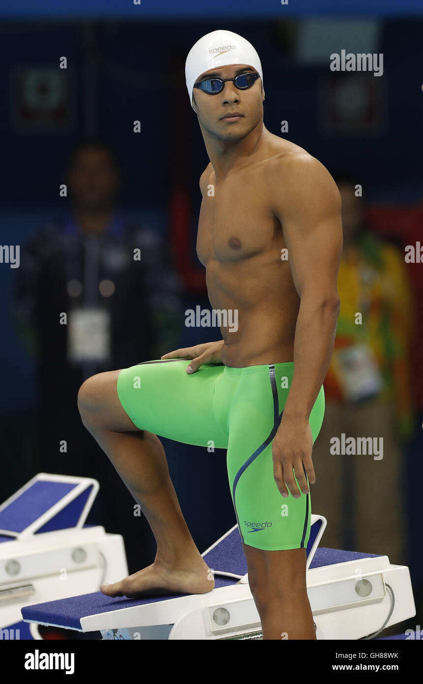 Rio de Janeiro, Brazil. 9th August, 2016. Rami Anis of Refugee Olympic ...