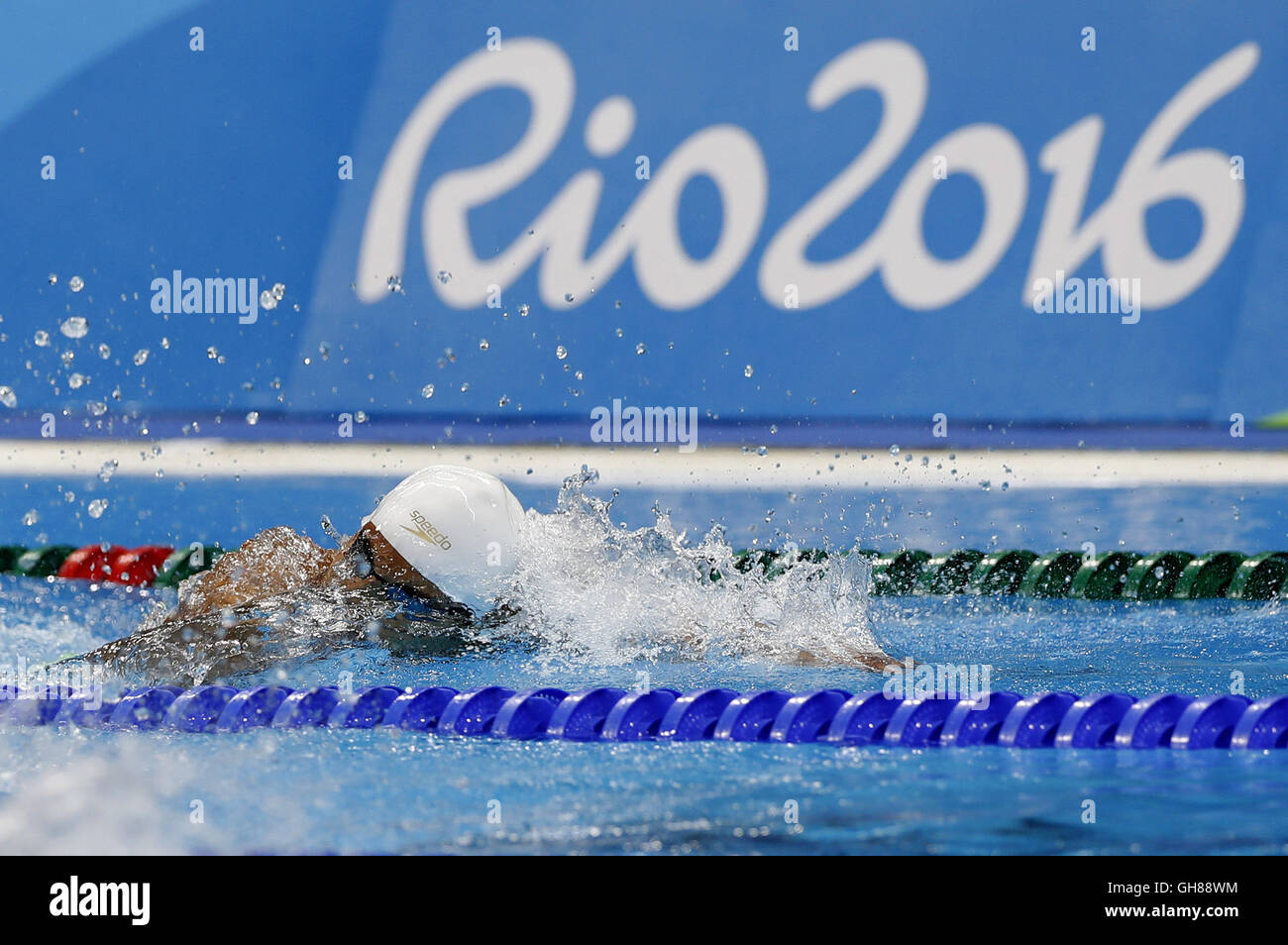 Rio de Janeiro, Brazil. 9th August, 2016. Rami Anis of Refugee Olympic ...