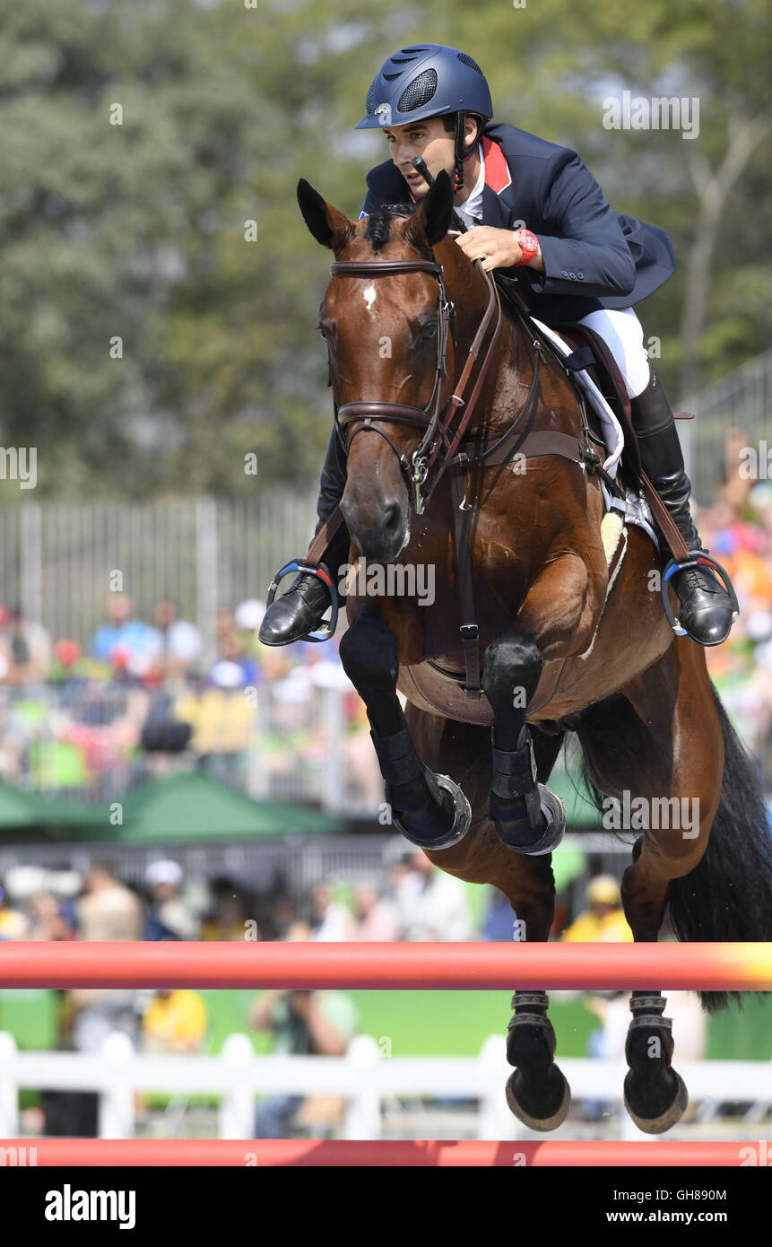 Rio de Janeiro, Brazil. 9th August, 2016. Astier Nicolas of France ...
