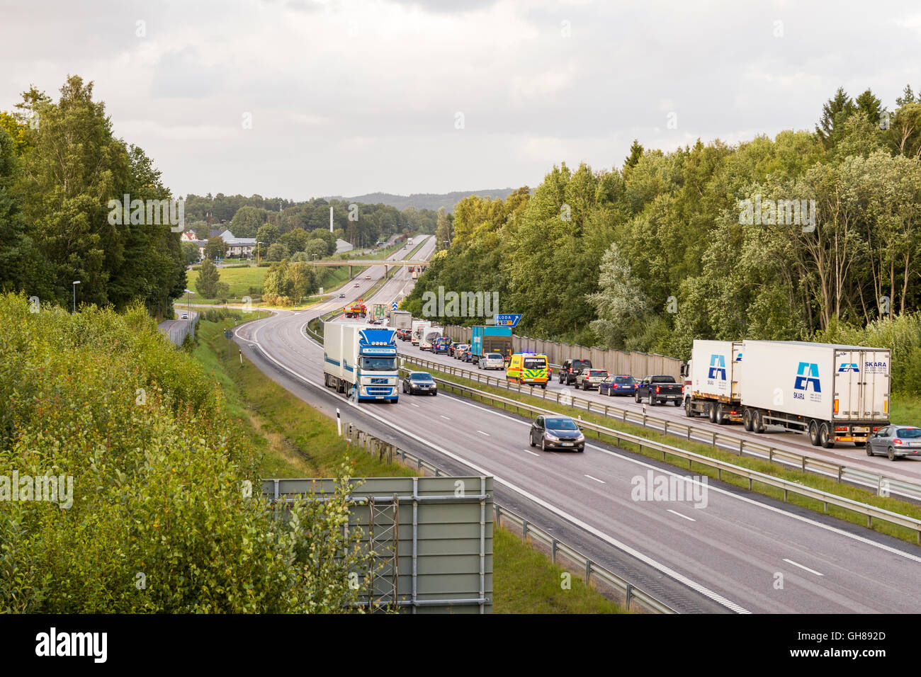 E20 motorway hi-res stock photography and images - Alamy