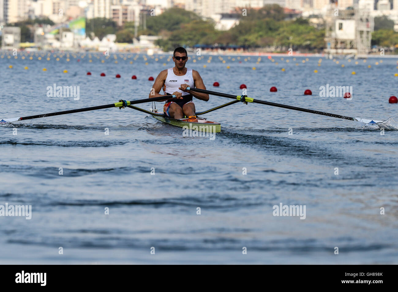 RIO DE JANEIRO, RJ - 08.09.2016: 2016 ROWING OLYMPICS - Athletes during ...