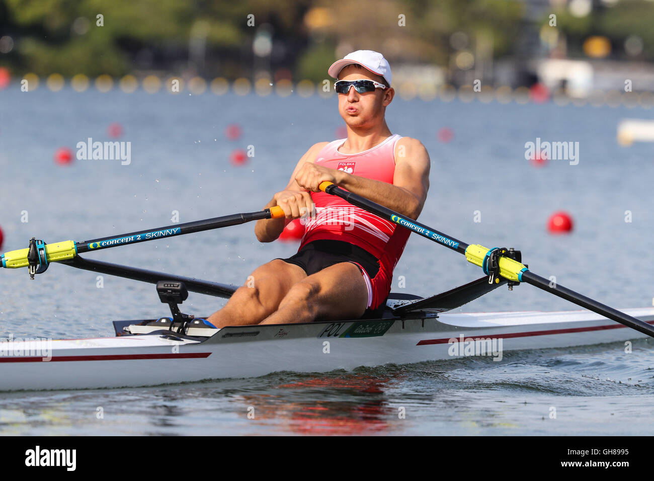 RIO DE JANEIRO, RJ - 08.09.2016: 2016 ROWING OLYMPICS - Athletes during ...