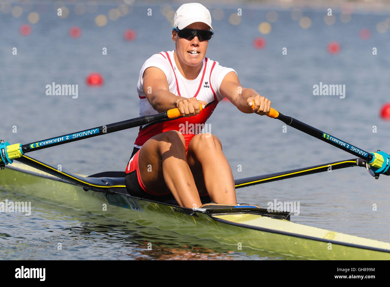 RIO DE JANEIRO, RJ - 08.09.2016: 2016 ROWING OLYMPICS - Athletes during ...